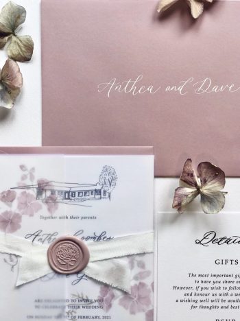 Why choose a custom Wedding Venue Illustration? - Inkberry Calligraphy